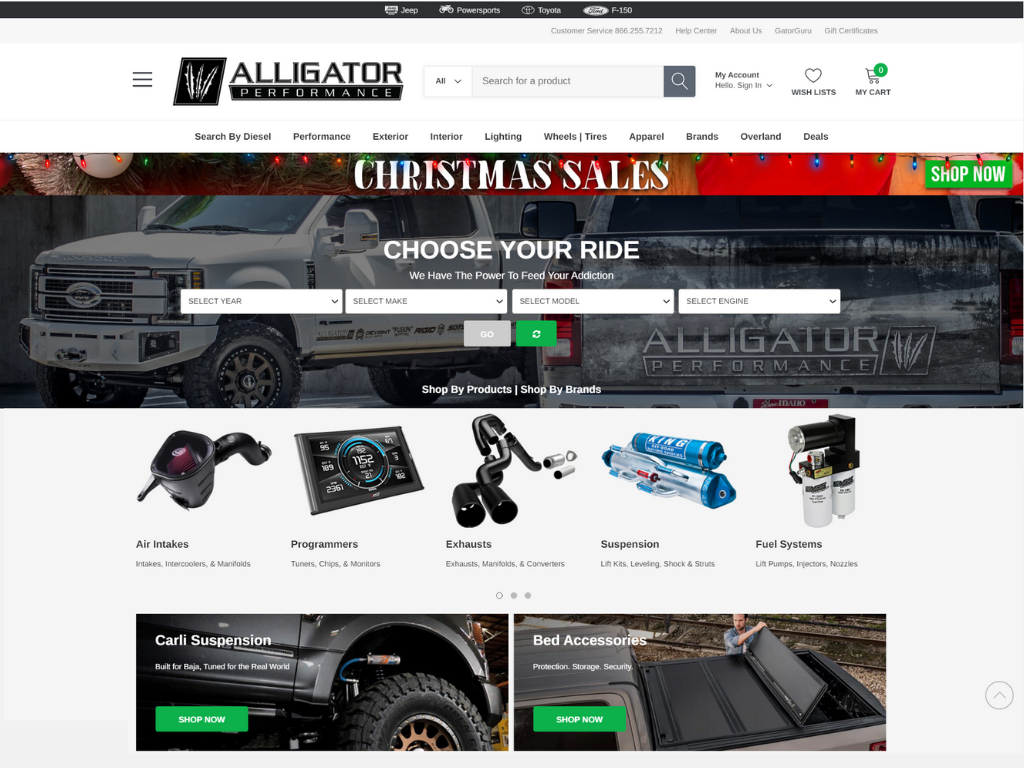 Automotive Ecommerce Platform | BigCommerce